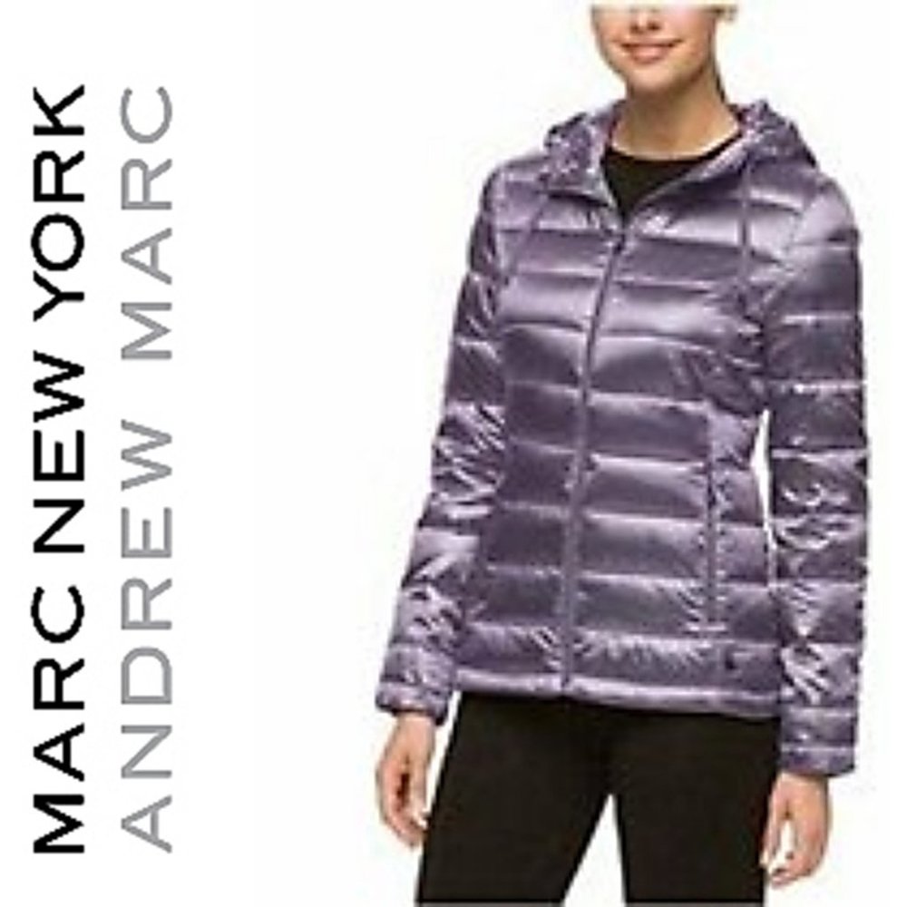 Andrew Marc Packable Jacket - Gem